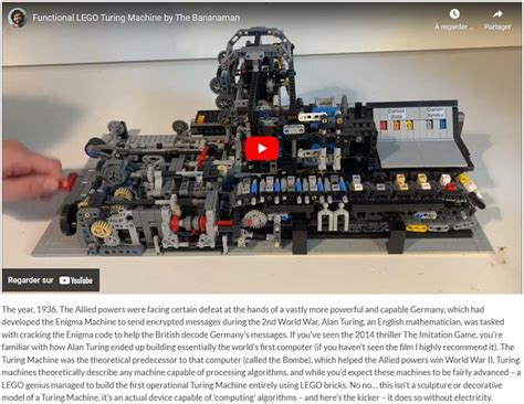 Yankodesign Functional Lego Turing Machine Brings Algorithm Processing To Life With 2900