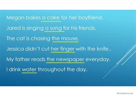 Direct And Indirect Object Gramma… English Esl Powerpoints