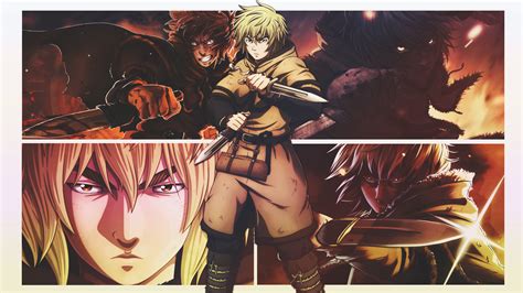 Thorfinn Epic Vinland Saga Anime Hd Wallpaper Showcase By Dinocozero
