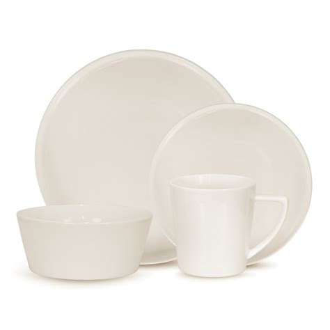 Loft 16 Piece Dinnerware Set Service For 4 Casual Dinnerware Brilliant Brands Inter