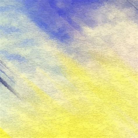 Blue And Yellow Watercolor At Getdrawings Free Download