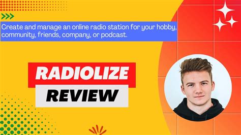 Radiolize Review Demo Tutorial I Start Create And Stream Your Internet Radio Station With Ease