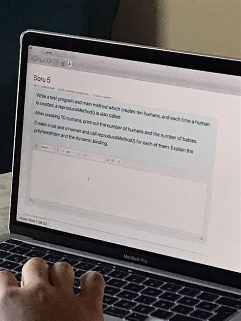 Solved Soru 5 Write A Test Program And Man Method Which Chegg Com