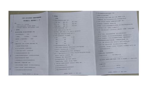 广东省深圳市2022 2023学年第一学期学科素养形成四年级语文阶段巩固1 2（图片版，无答案 21世纪教育网