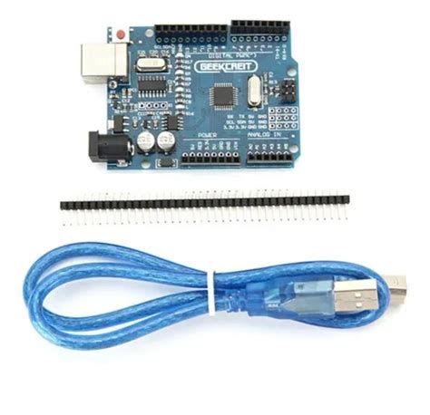 Placa Compatível Arduino Uno Atmega 328 Smd Geekcreit Usb
