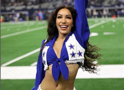 After Wild Card Round Cowboys Cheerleader Darian Lassiter Openly