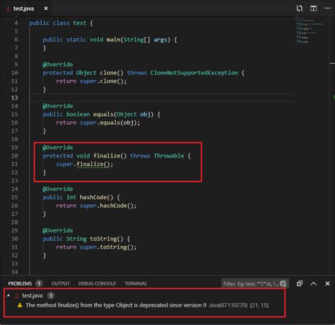 The Method Finalize From The Type Object Is Deprecated Since Version