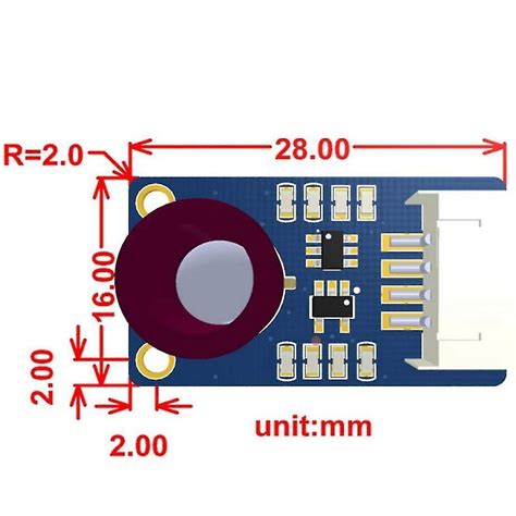 Mlx90640 Ir Warmtebeeld Camera Module Field Of View Camera Met I2c