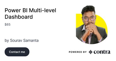 Power BI Multi Level Dashboard By Sourav Samanta