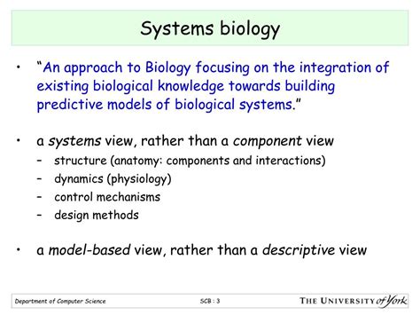 Ppt Simulation And Complexity Scb Simulating Complex Biosystems