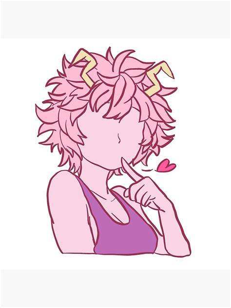 Mina Ashido Poster By Cbowne Redbubble