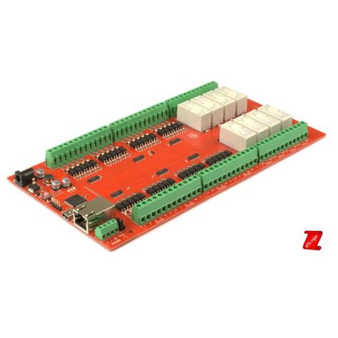 Programmable Ethernet Module With 8 Relays 40 Opto Inputs 230V AC And RS485