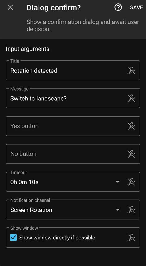 how to make dialog confirm without popup further details in comments
