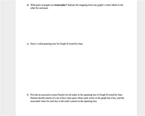 Solved Consider The Following Graphs Presented In Three Chegg