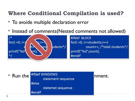 Lecture 21 Preprocessor And Header File Ppt