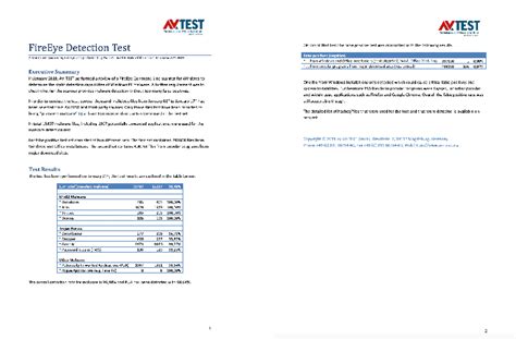 Fireeye Detection Test