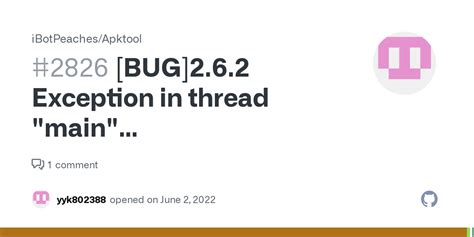 [bug]2 6 2 exception in thread main brut androlib androlibexception