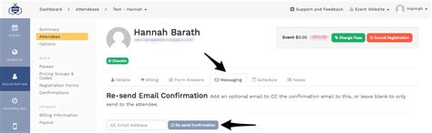 How Do I Resend An Attendees Confirmation Email Eventup Planner Support