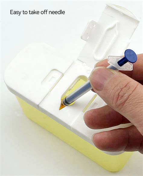 0 3l Portable Needle Container Pocket Sharp Box Sharps Container Sharps Box Needle Container