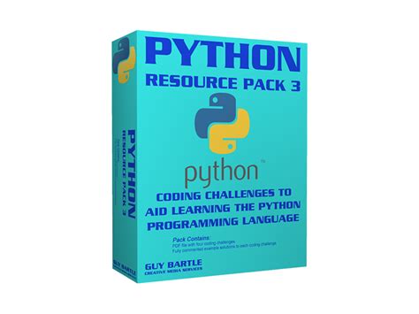 Python Resource Pack 3 Teaching Resources