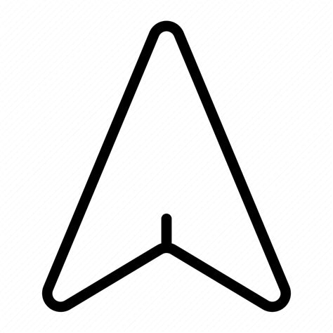Direction Cursor Map Navigation Gps Technology Arrow Icon Download On Iconfinder