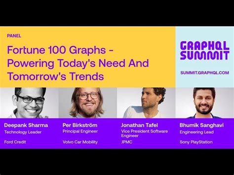 Jens Neuse On Linkedin Panel Fortune 100 Graphs Powering Todays
