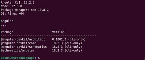 How To Install Angular On Ubuntu 24 04 Step By Step Greenwebpage Community