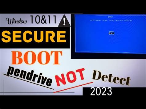 Secure Boot Verification Failed FIX BOOT NOT OPEN Kuchtosikho YouTube