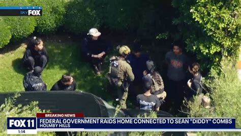 Sean P Diddy” Combs Homes Raided By Homeland Security As Part Of Federal Sex Trafficking Case