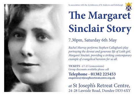 Margaret Sinclair Story St Johns Rc Church Perth