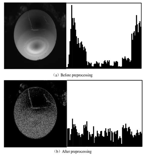 Comparison Of The Effect Before And After Preprocessing The Collected