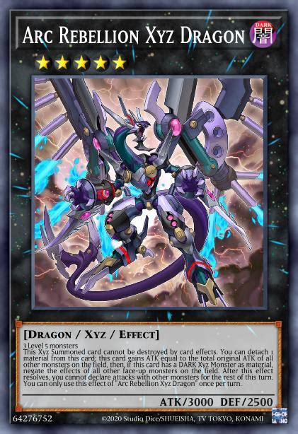 Arc Rebellion Xyz Dragon Yu Gi Oh Tcg Ygo Cards