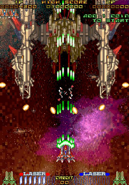 Rayforce Arcade Screenshot Pixelatedarcade