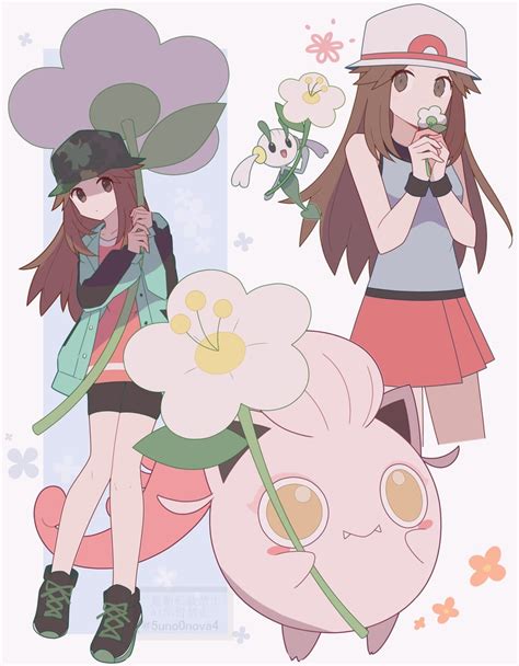 Leaf Floette Scream Tail Leaf And Floette Pokemon And 2 More
