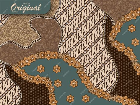 Premium Vector Background Batik Vector From Indonesia