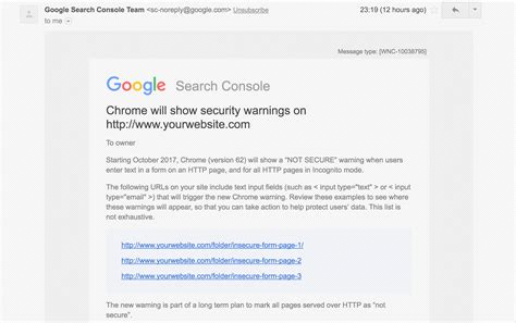 Chrome Will Show Security Warnings On Your Website Fastfwd