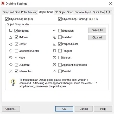 Help Please Reset Osnap Autolisp Visual Lisp And Dcl Autocad Forums