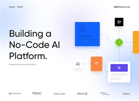 Building A No Code Ai Platform Accern On Behance