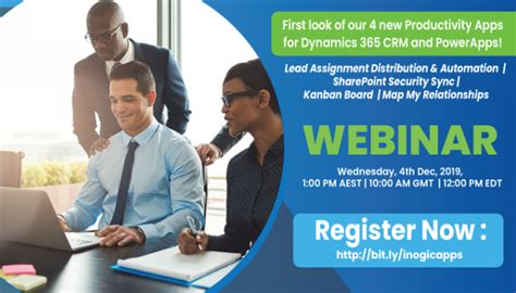 Webinar First Look Of Our New Productivity Apps For Dynamics CRM And PowerApps