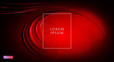 얇은 물결 모양의 선과 사각형 프레임과 빨간색 어두운 추상적 인 디자인 가리기에 대한 스톡 벡터 아트 및 기타 이미지 가리기 구도 기하 도형 Istock