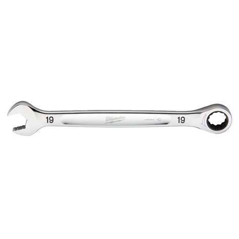 Milwaukee Max Bite Ratcheting Metric Combination Spanner 19mm