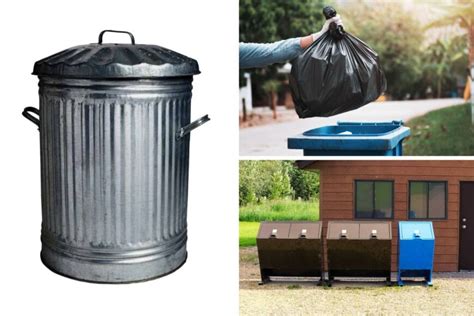 Different Types Of Garbage Bins For Outside The Home