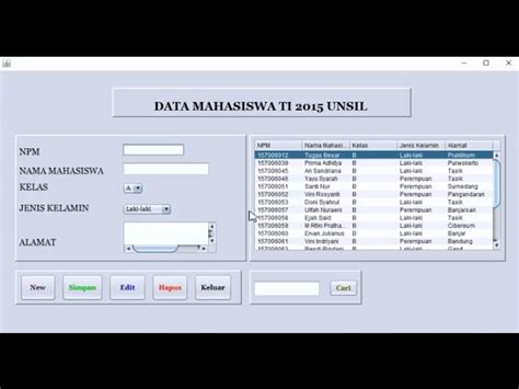Input Data Mahasiswa Dengan Php Mysql 2021