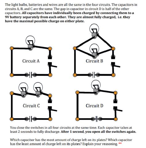 The Four Circuits Problem The Correct Answer Is Circuit D Has The Download Scientific