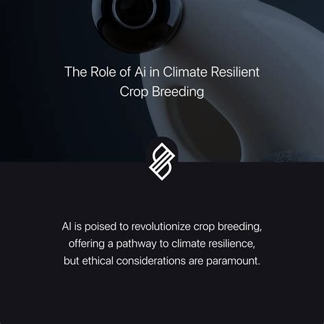 The Role Of Ai In Climate Resilient Crop Breeding → Scenario