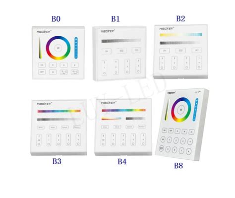 MiBoxer Smart Touch Panel Controller T1 T2 T3 T4 B1 B2 B3