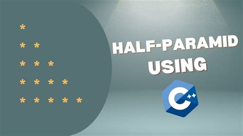 Half Pyramid Stars Pattern In C Stars Pattern In C Coding C Youtube