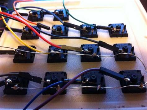 Teclado Mecánico De Arduino Paso 5 La Soldadura