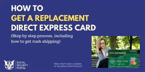 How To Get A Replacement Direct Express Card Social Security Portal