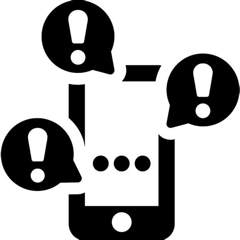 Phone Alert Vector SVG Icon SVG Repo Phone Alert Vector SVG Icon SVG Repo